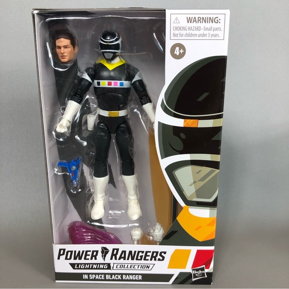 Hasbro | Toys | Power Rangers Lightning Collection In Space Black 6 ...